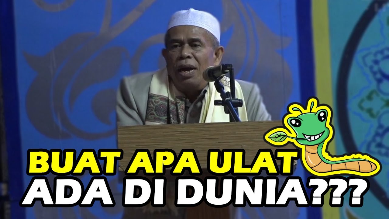 KH. Helmi Abdul Mubin, Lc | Percakapan Ulat & Nabi Daud AS - YouTube