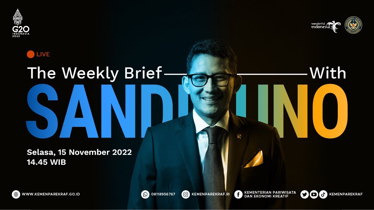 The Weekly Brief with Sandi Uno - YouTube