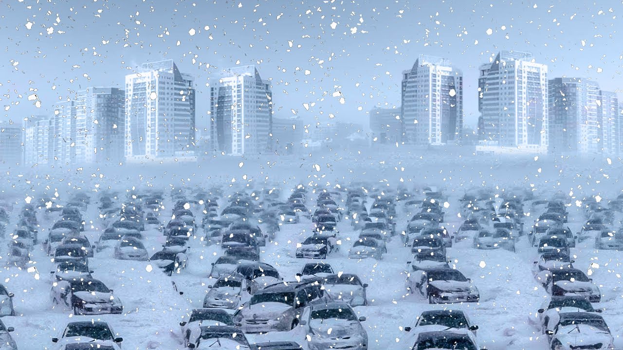 Rage of nature in Asia! The worst blizzard sweeps Japan's cities - YouTube