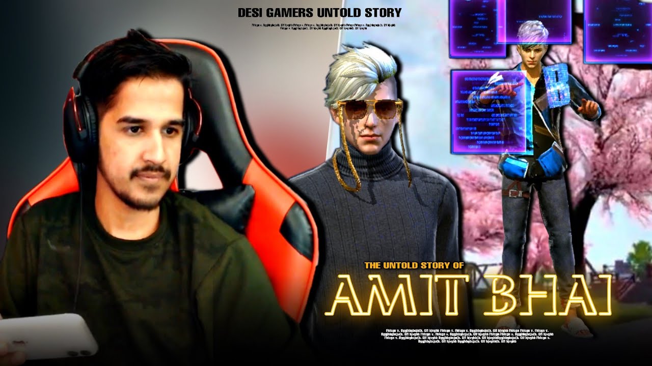 AMIT BHAI THE UNTOLD STORY || DESI GAMERS || AMIT BHAI || FREE FIRE SHORT STORY || JAZZ FF GAMER ...
