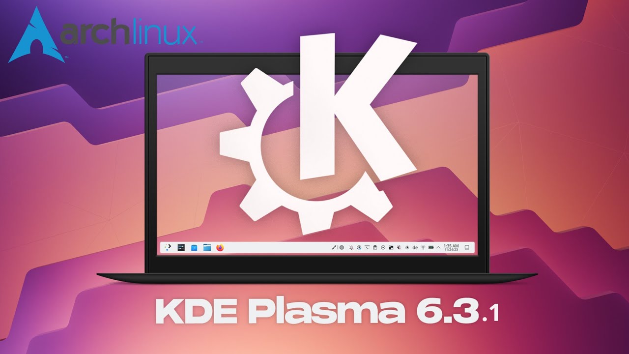 Confira o KDE Plasma 6.3.1 com Suporte a Tablets - YouTube