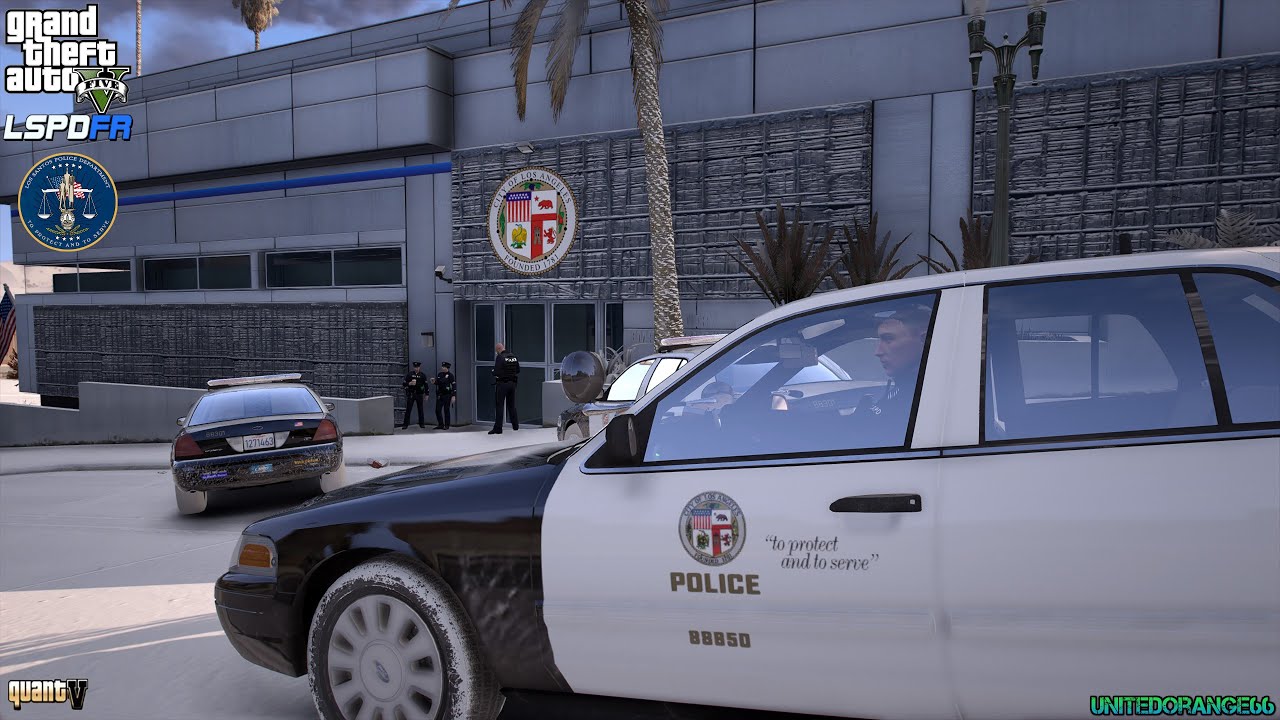 GTA V - LSPDFR 0.4.9🚔 - LSPD/LAPD - Winter Patrol - Shots Fired on ...