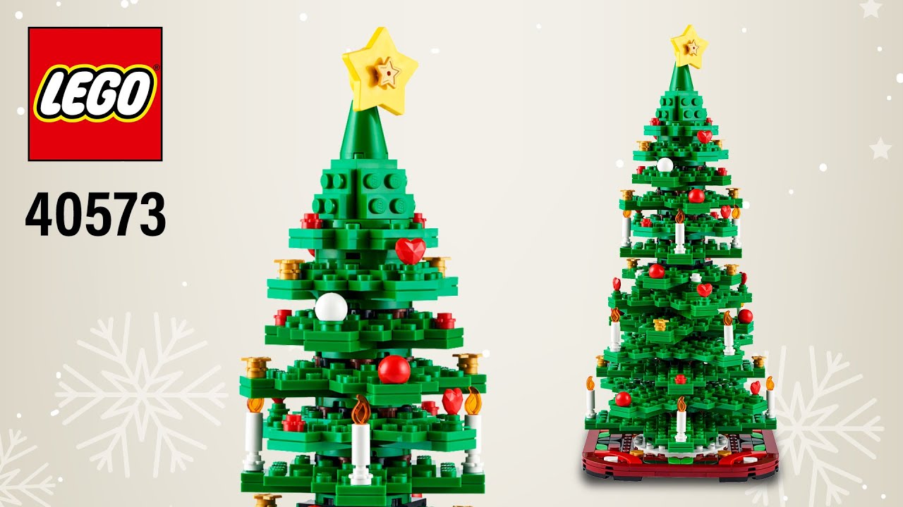 LEGO® Christmas Tree (40573)[784 pcs] Step-by-Step Building ...