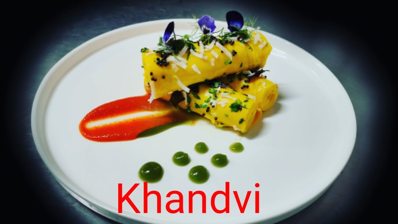 How To Make khandvi | खान्डवी कैसे बनाये | How To Presentation Of ...