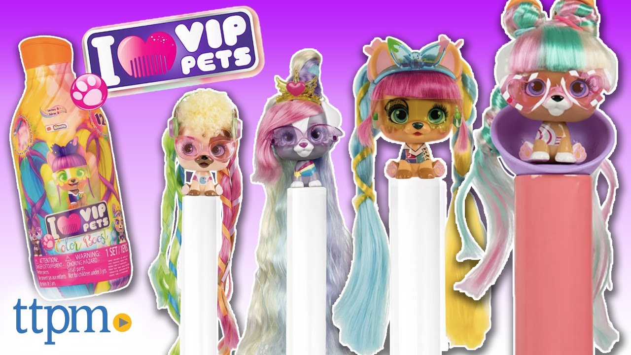 *NEW* VIP PETS! Color Boost Series 3 Dolls Unboxing + Review - YouTube