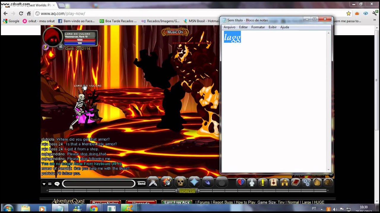 Aqw conseguir flame warrior tutorial - YouTube