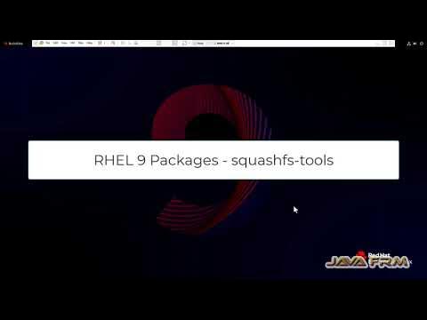 Red Hat Enterprise Linux 9 Packages - squashfs-tools - Full Details of Package - YouTube