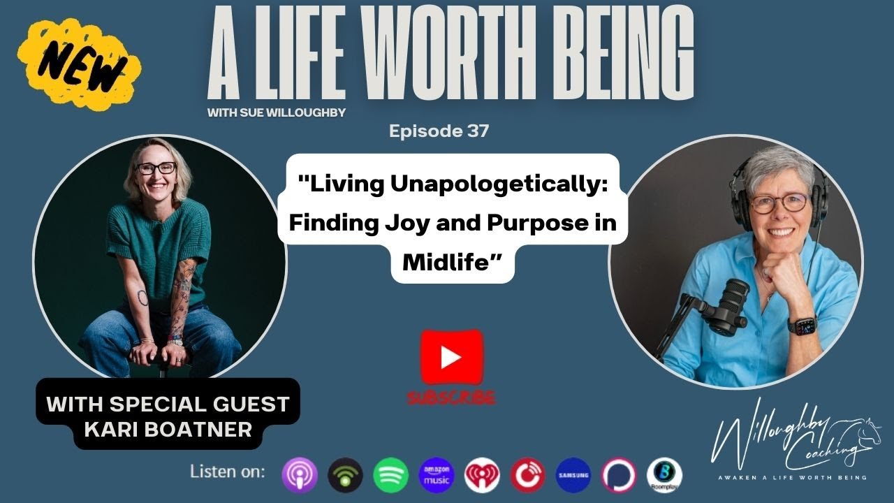 "Living Unapologetically: Finding Joy and Purpose in Midlife" with Kari Boatner - YouTube
