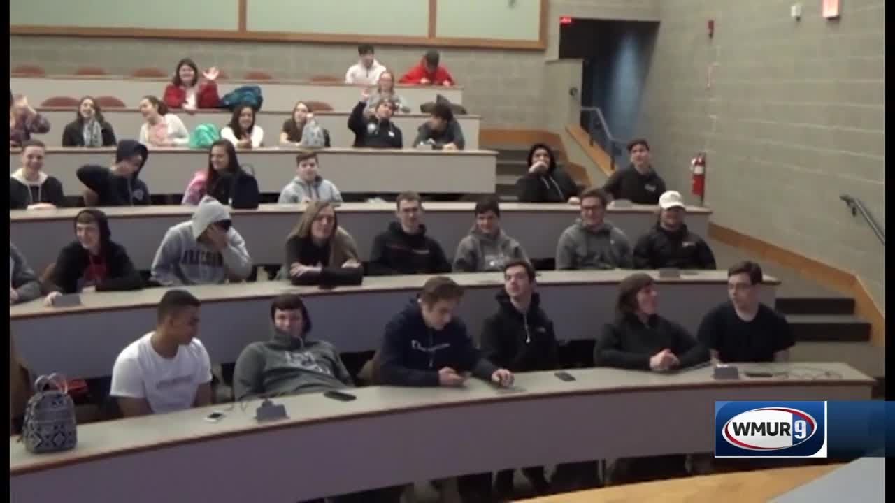 School visit: Pinkerton Academy for Science Week - YouTube
