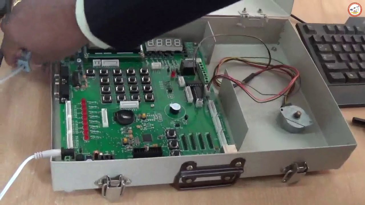 ARM Stepper motor - YouTube