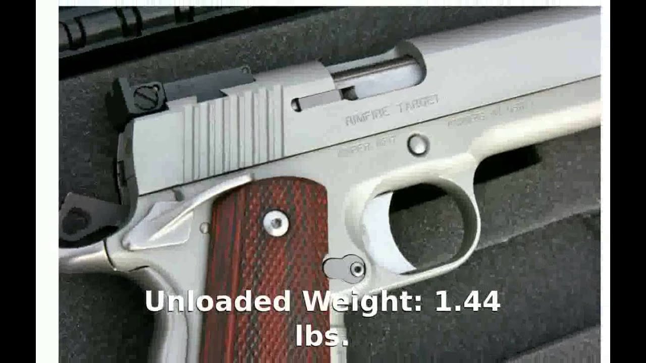 Kimber Rimfire Super .22 LR Pistol - Technical Specs & Features - YouTube