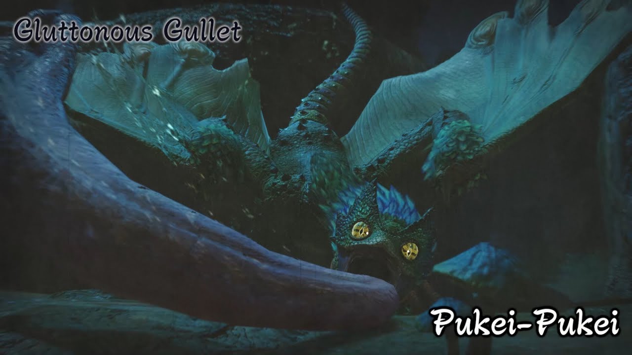 Pukei-Pukei / プケプケ - Ecology Intro [ Monster Hunter Rise / モンスターハンターライズ ...