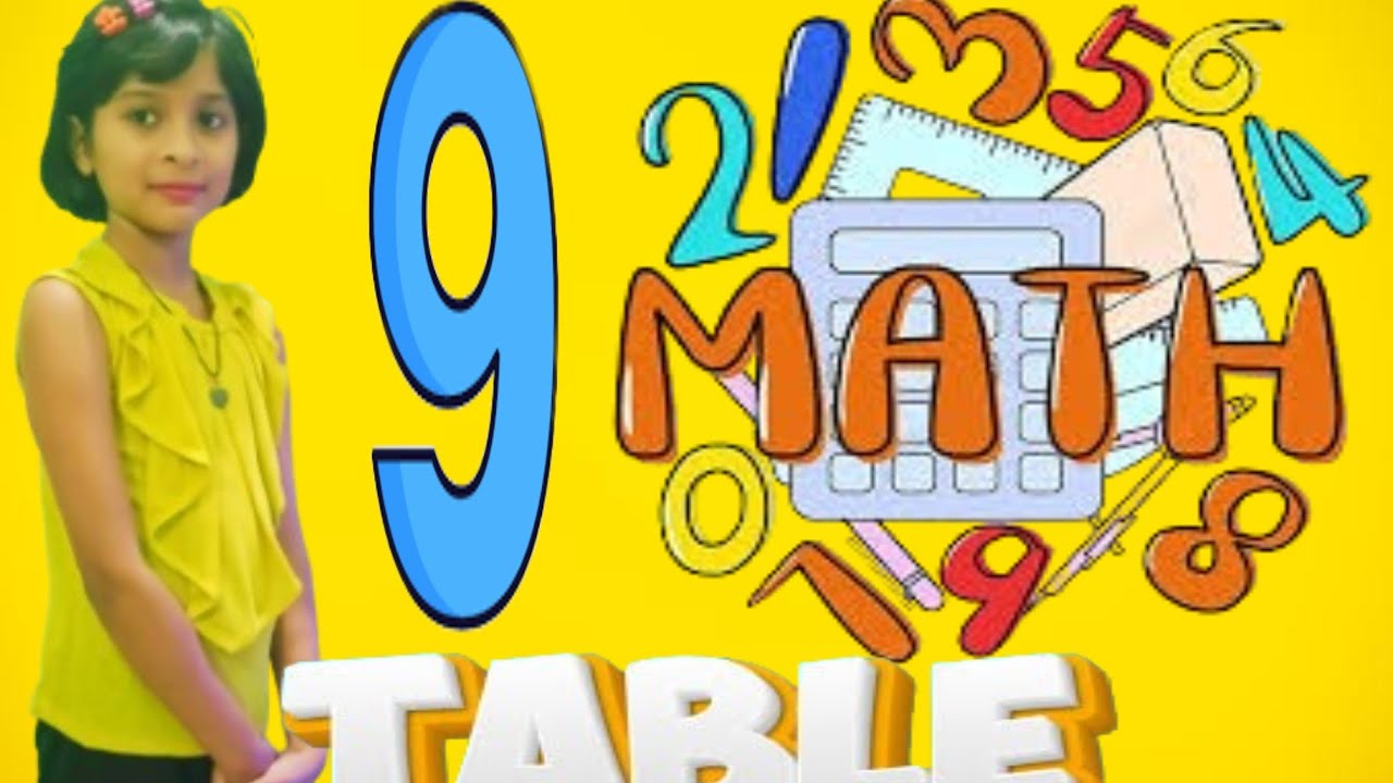 9 Table/Class 1/Math/Easy method - YouTube