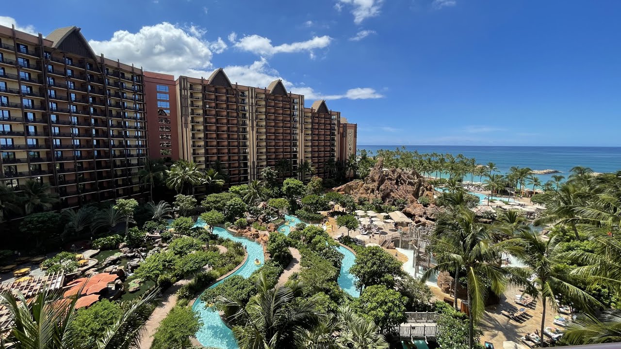 Disney’s Aulani Resort Ocean View Room Tour - YouTube