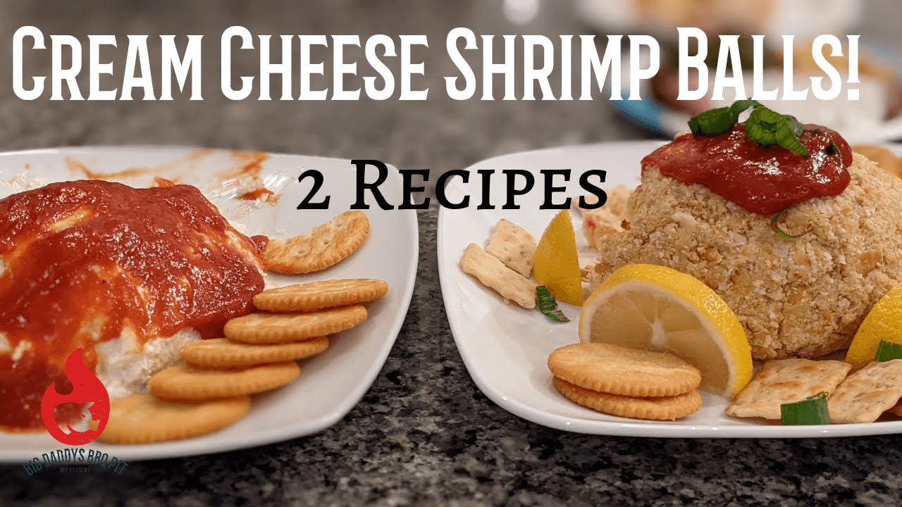 Cream Cheese Shrimp Balls | 2 Easy Cheesy Recipes - YouTube