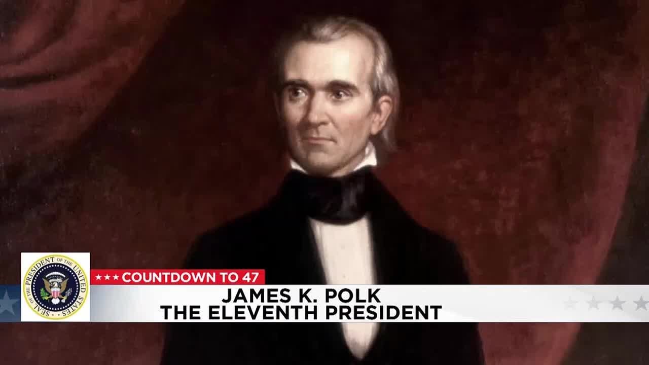 Countdown to 47: James K. Polk, the Eleventh President - YouTube