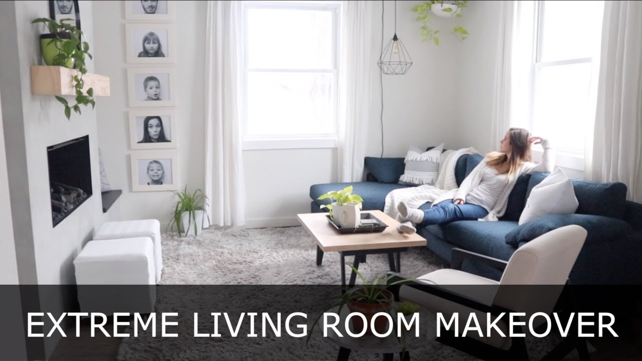 Small Living Room Makeover | Living Room Design Ideas - YouTube
