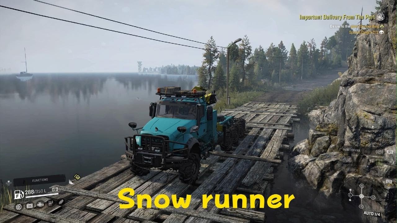Snowrunner/Sezonul 10-DUNCAN BAY. Contract: Important Delivery From The ...