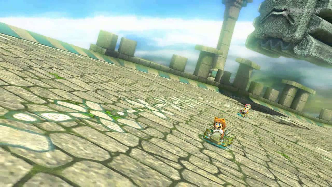 Wii U - Mario Kart 8 - Thwomp Ruins - YouTube