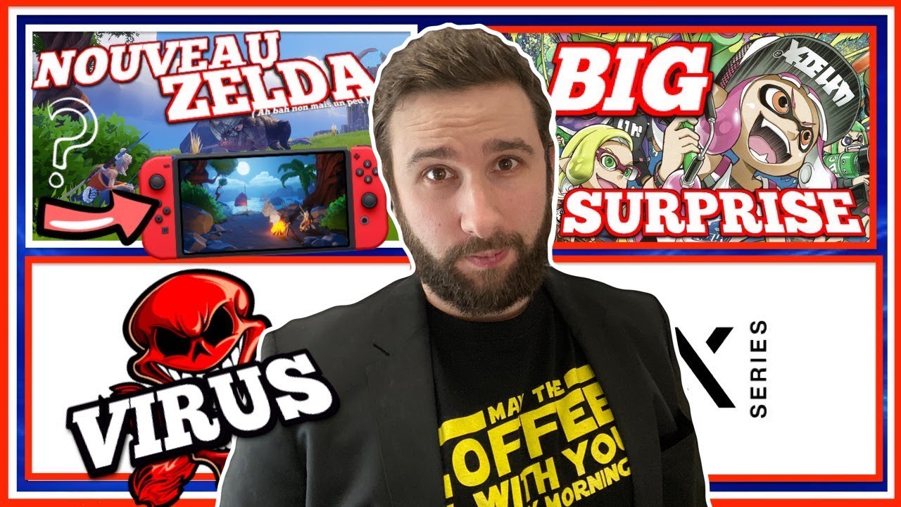 NOUVEAU ZELDA Switch ? 🧐 ATTENTION VIRUS JEUX ⚠️ SURPRISE Splatoon2 ...