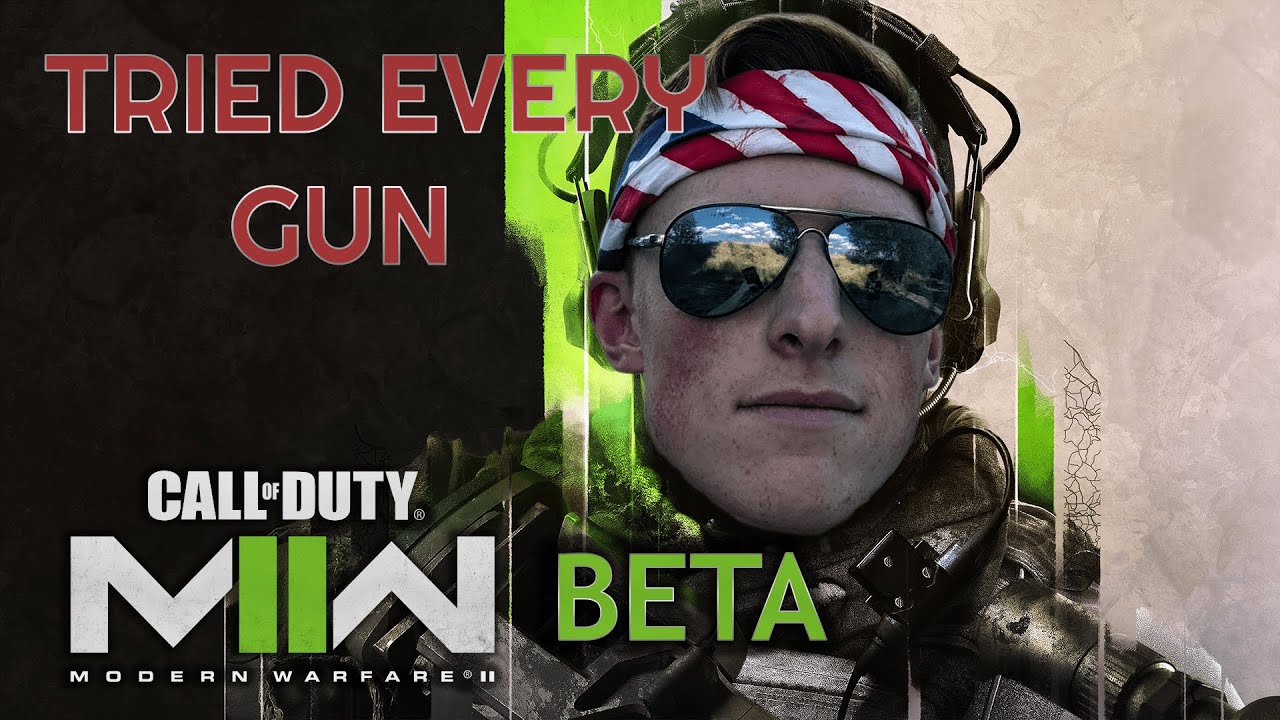 Trying Every Upgradeable Weapon | Call of Duty: Modern Warfare 2 Beta ...