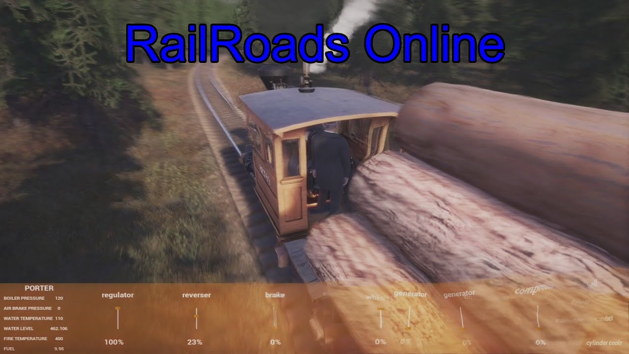Transporting Logs from Logging Camp to Freight Depot|RailRoads Online ...