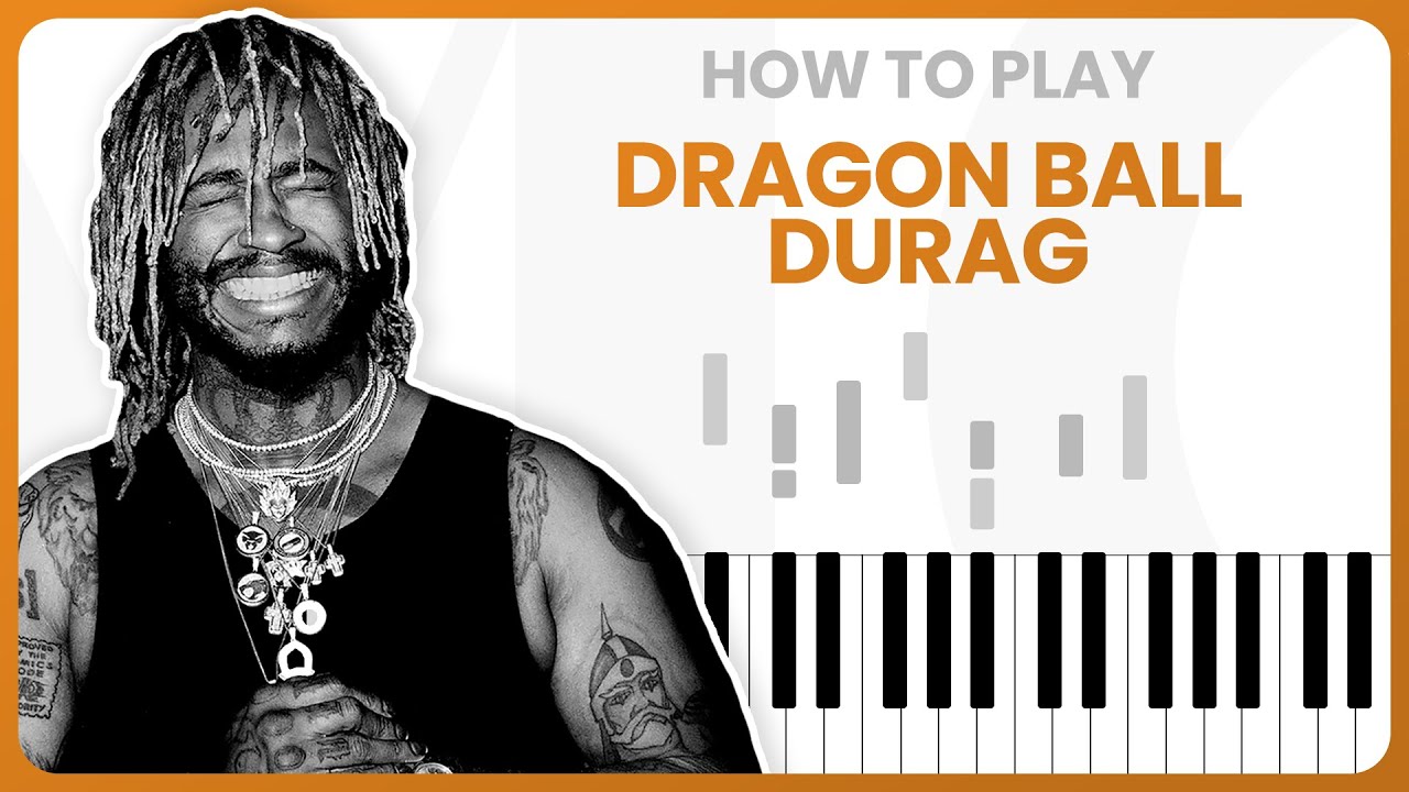 How To Play Dragon Ball Durag By Thundercat On Piano - Piano Tutorial ...