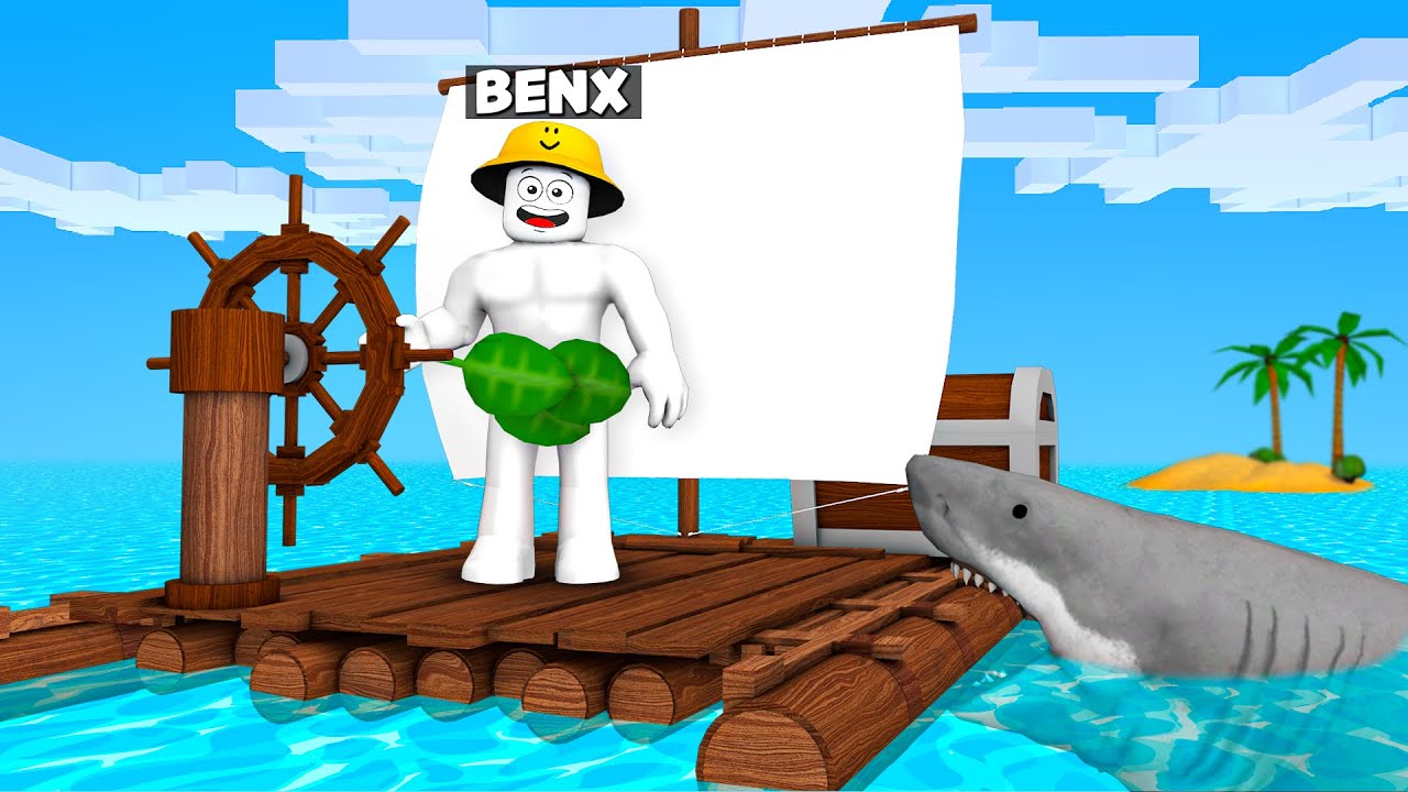 WIR ÜBERLEBEN auf EINER EINSAMEN INSEL in Roblox! - YouTube