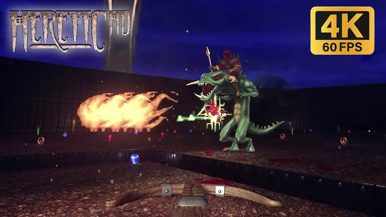 Remastered: Heretic HD - E3M8: d'Sparil's Keep - [GZDoom] | 4K/60 - YouTube