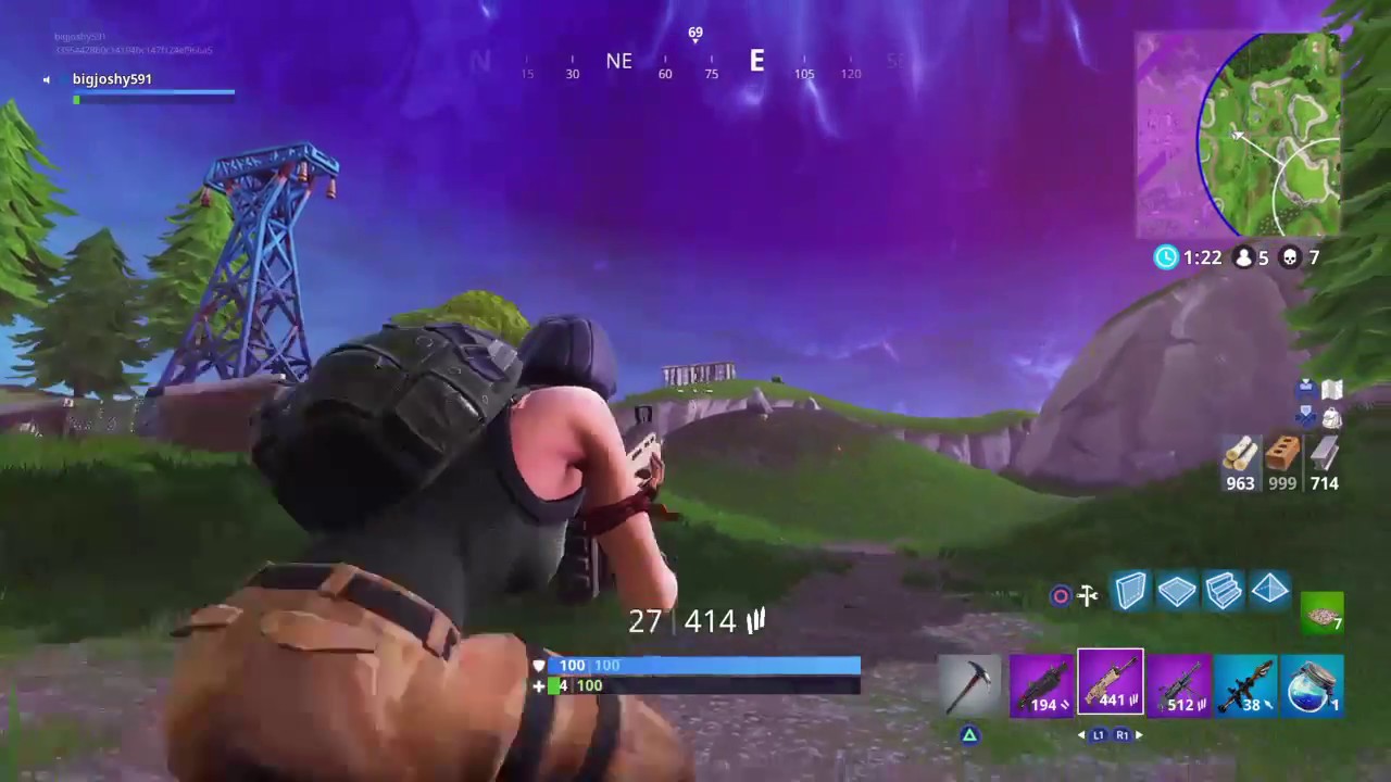 Josh Plays Solo Fortnite (Victory Royale!!) - YouTube