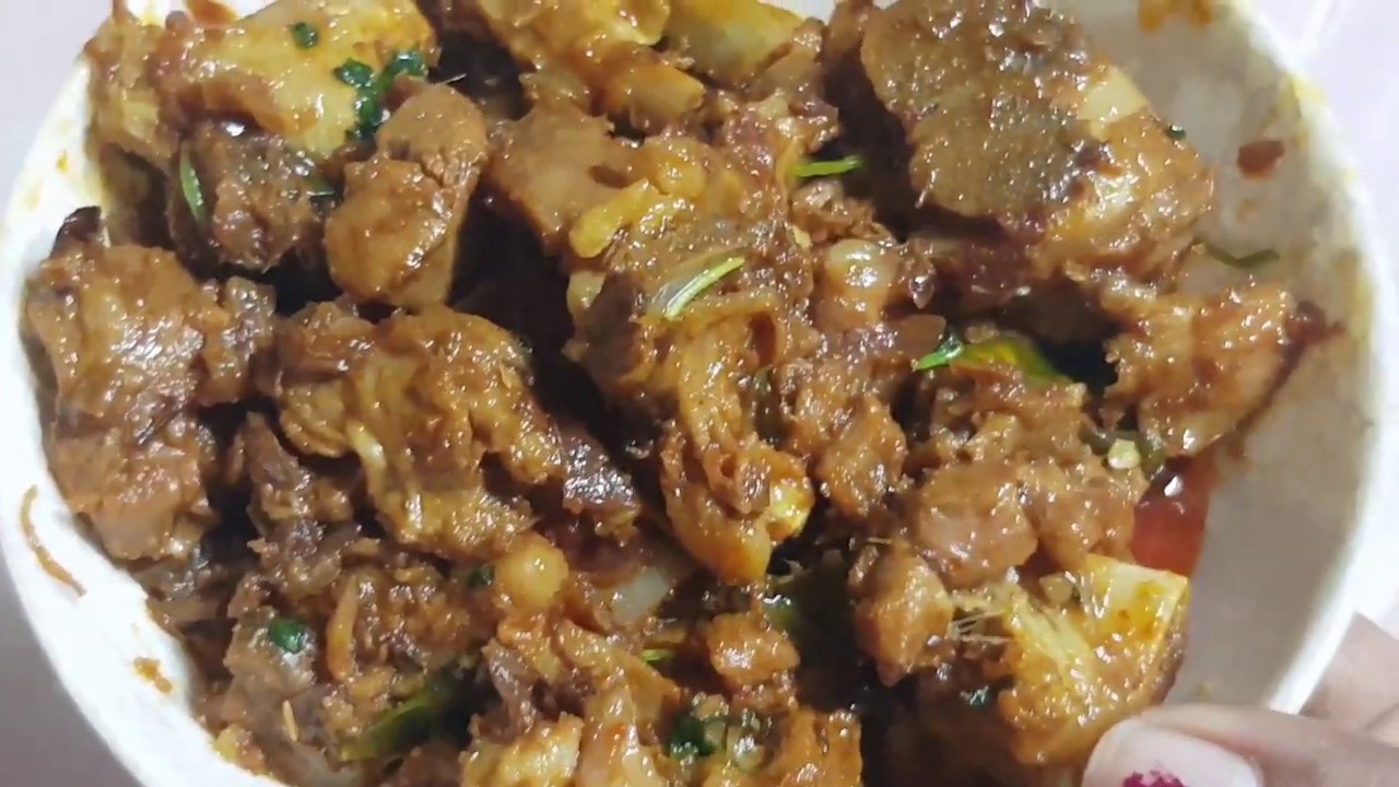 మటన్ వేపుడు || Mutton fry - YouTube