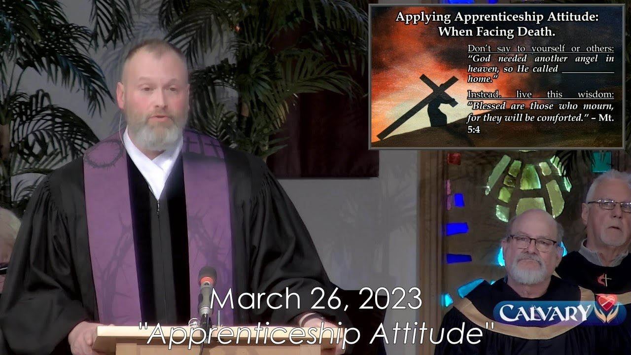 March 26, 2023 -Apprenticeship Attitude" - YouTube