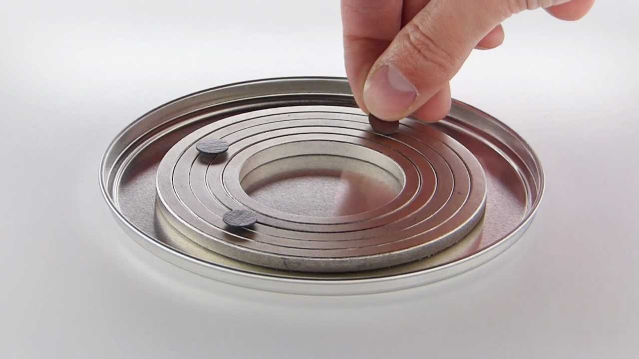 Circular Diamagnetic Levitation Track - YouTube