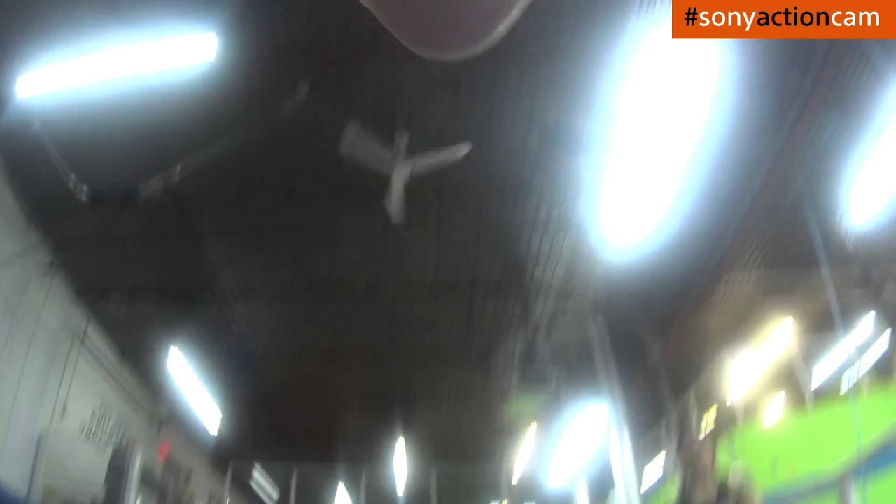 Sony Action Cam - Calgary Flip Factory - YouTube