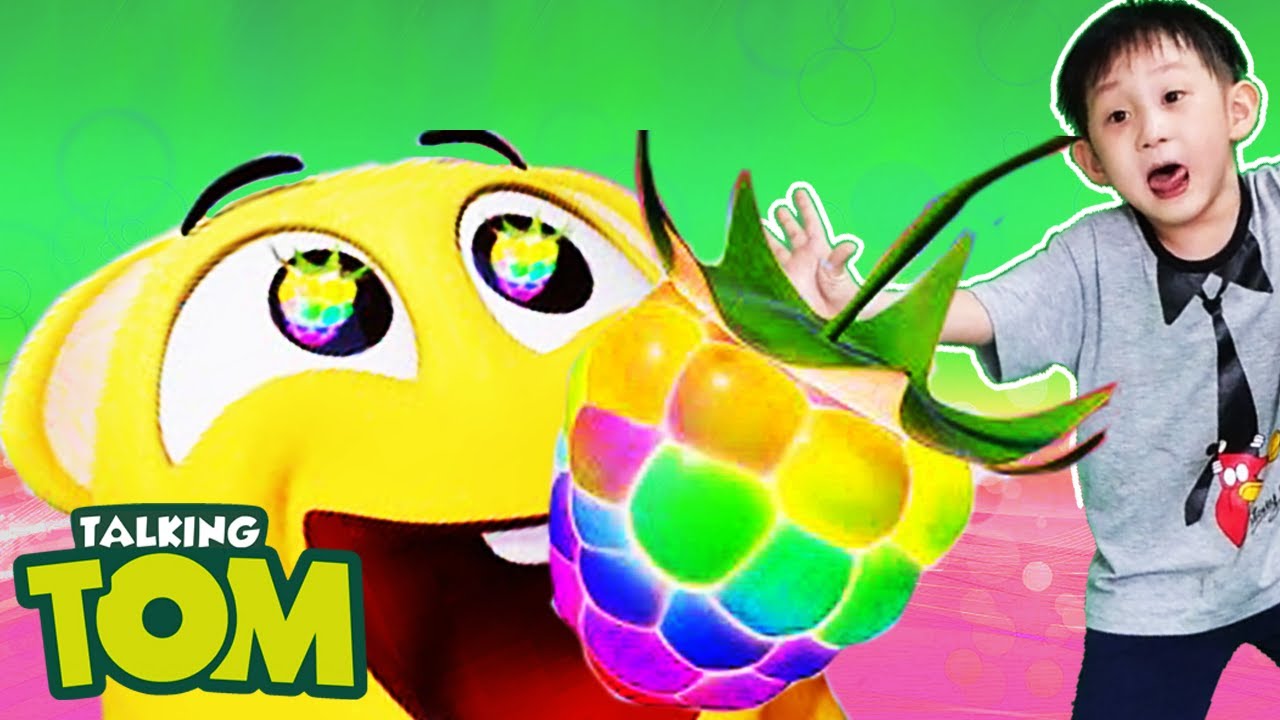 🍓 The Magic Berry - Talking Tom Shorts in REAL LIFE and more Nate ...