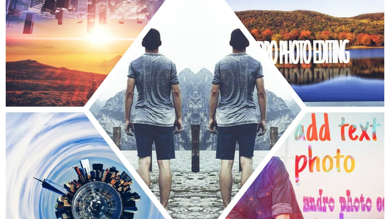 How to Make Collage Photos Without Watermark Using Smartphone - YouTube