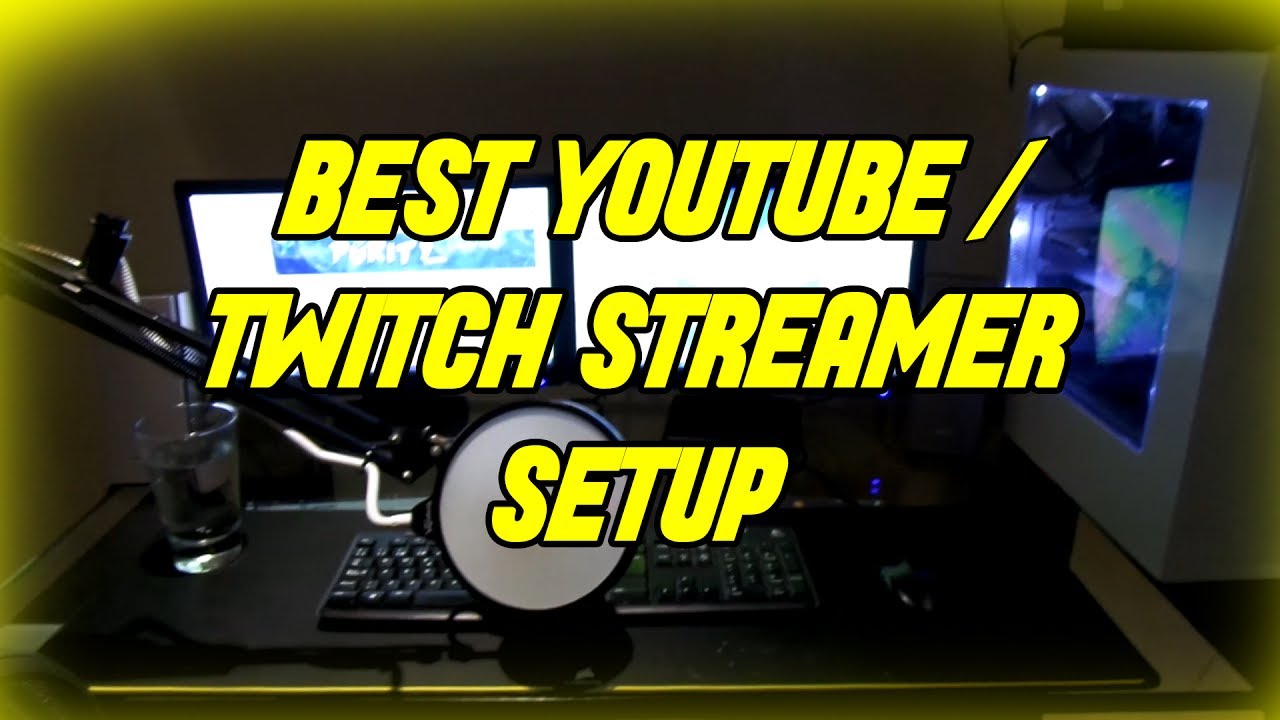 BEST YOUTUBE STREAMING SETUP 2017 - YouTube