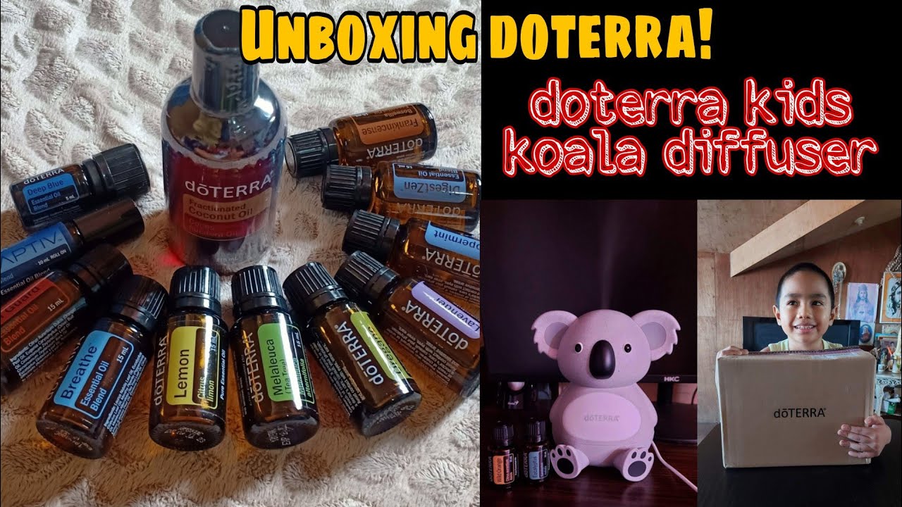 Unboxing of Doterra, Doterra Kids and Koala Diffuser | Early Christmas ...