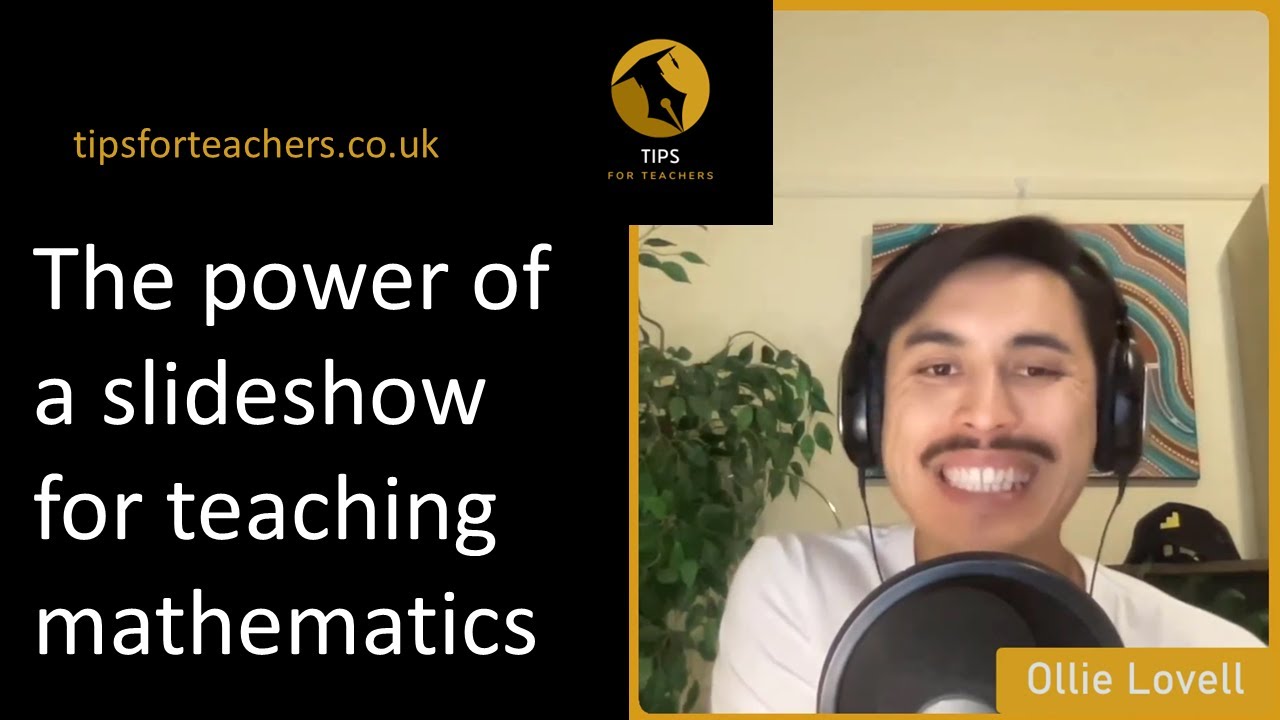 The power of a slideshow for teaching mathematics - YouTube