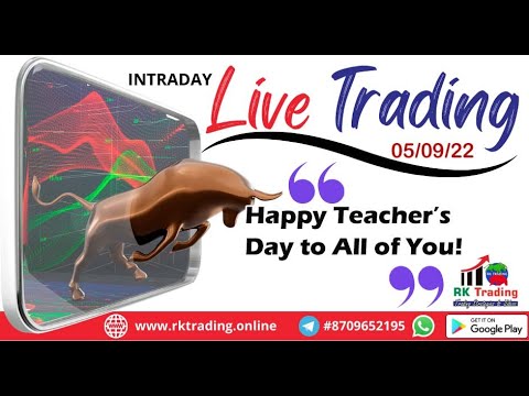 INTRADAY LIVE TRADING FOR 05TH SEP 2022 - YouTube