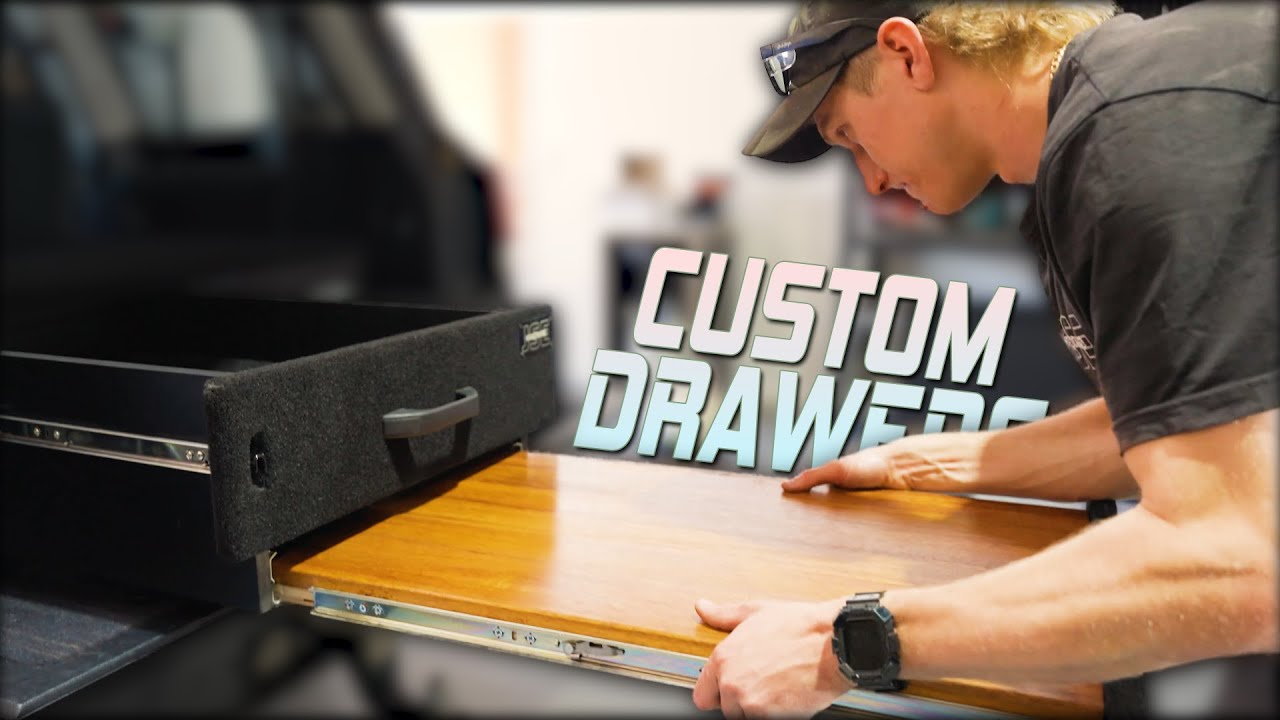 The Most Compact Rear Drawer System Yet From JSE Custom Fitouts - YouTube