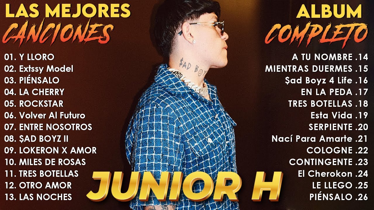 Junior H Mix 2025 | Grandes Éxitos Mix 2025 | Sus Mejores Éxitos de ...