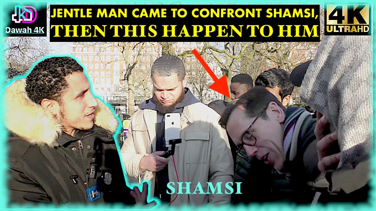 SHAMSI - MAN CAME TO CONFRONT SHAMSI, THEN THIS HAPPEN, AFTER SHAMSI ...