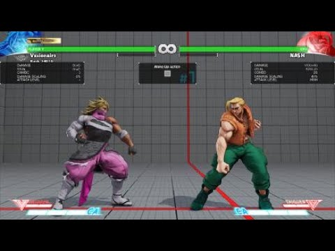 STREET FIGHTER V: Young Zeku CR.HK Meaty Attack - YouTube