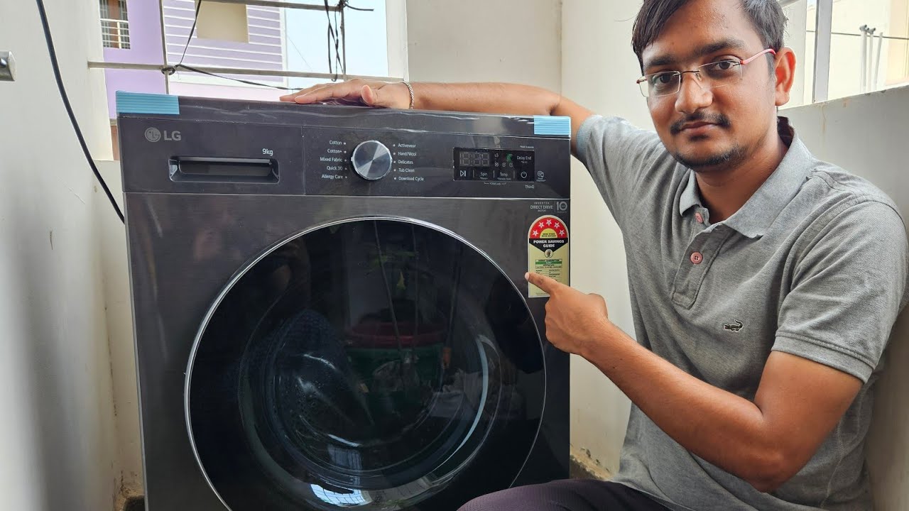 LG Front Load Washing Machine 9kg | 2025 Model Full review - YouTube
