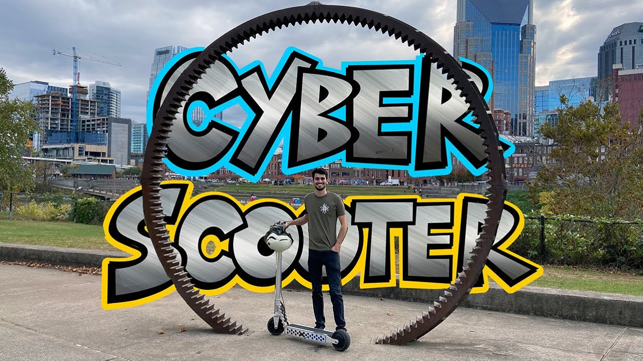 The Electric Cyber Scooter (Preview) - YouTube
