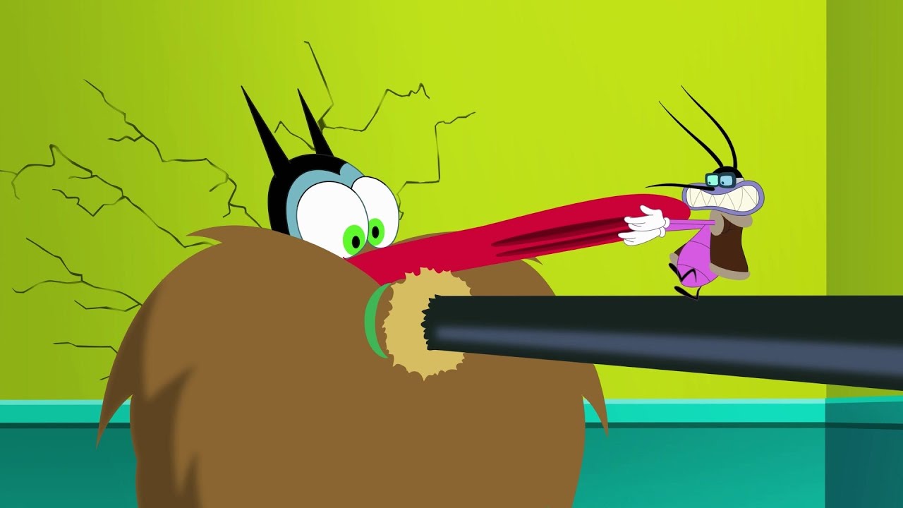 Oggy and the Cockroaches 🧹 BROOM DRIVING (S07E32) Full episode in HD ...