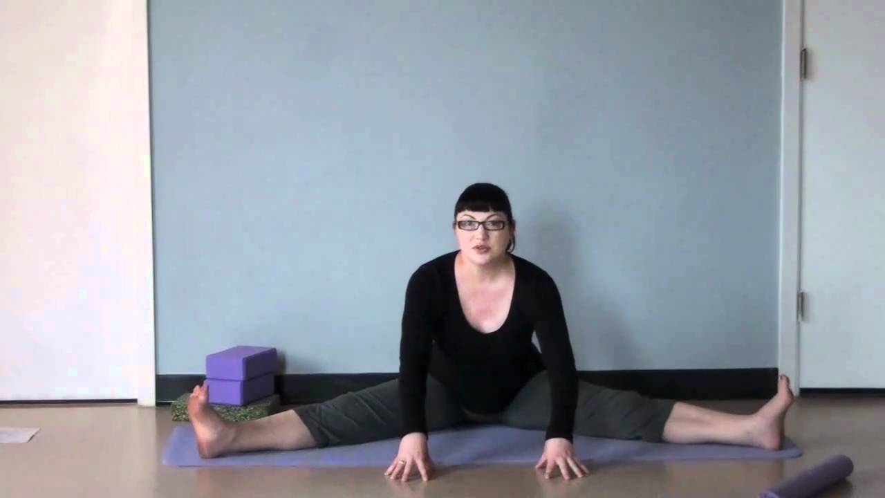 Upavista Konasana~Seated Angle Pose - YouTube