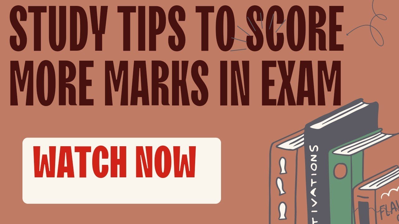 Study tips to Score more marks in exams - YouTube