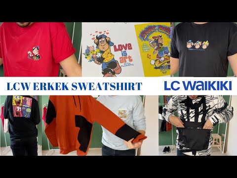 100-180 TL Arası Erkek Sweatshirt Kombinleri | LCW